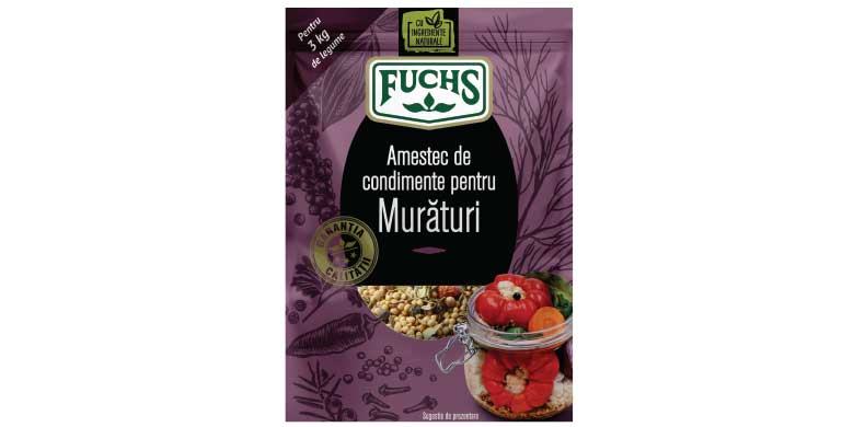 Amestec de condimente pentru Murături | Fuchs Condimente Romania