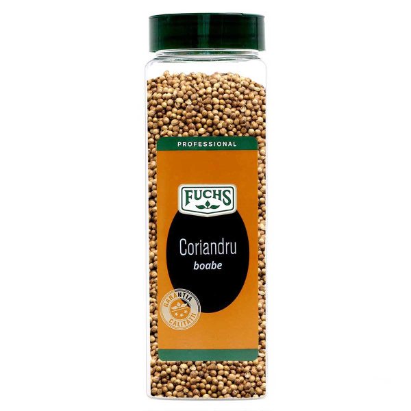 Coriandru boabe borcan 300 g | Fuchs Condimente Romania