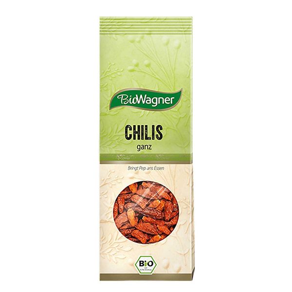 Chilli întreg, Bio Wagner, 28 g | Fuchs Condimente Romania